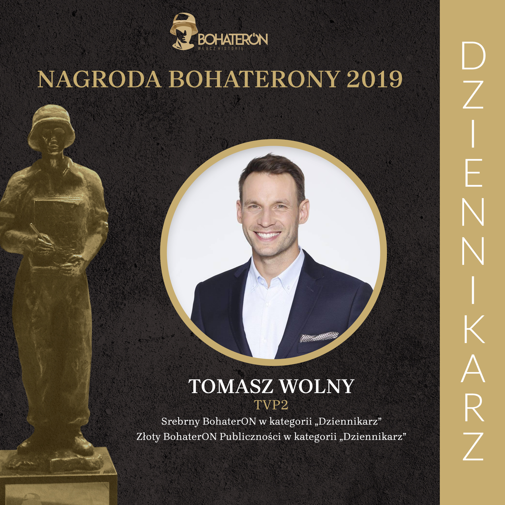 Tomasz Wolny | Bohateron